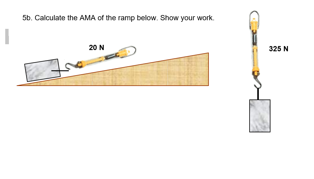 Solved 5b. Calculate the AMA of the ramp below. Show your | Chegg.com