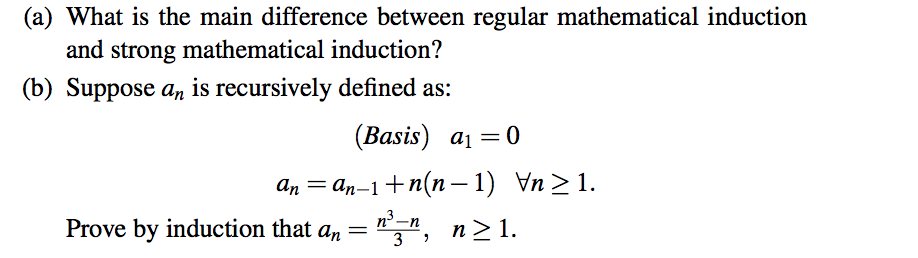 Solved (a) What is the main difference between regular | Chegg.com