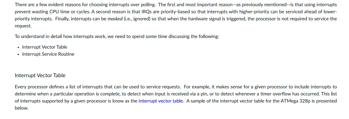 Lab #5: Interrupts. C++ Use the below code as | Chegg.com