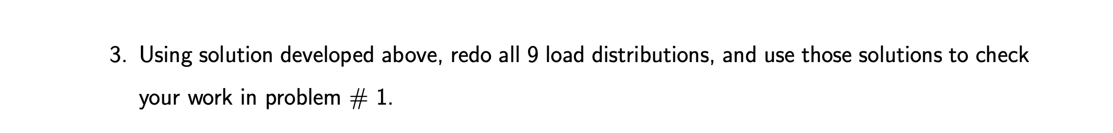 Solved 1. For given distributed loads, see figure below, | Chegg.com