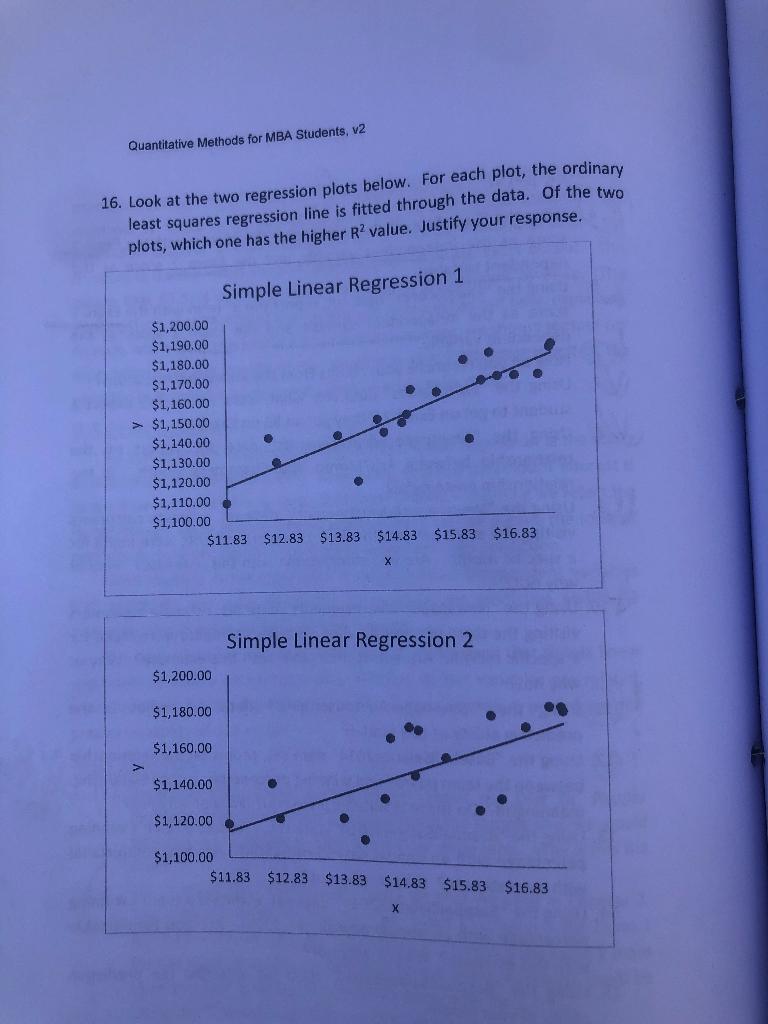Solved Quantitative Methods for MBA Students, v2 16. Look at | Chegg.com