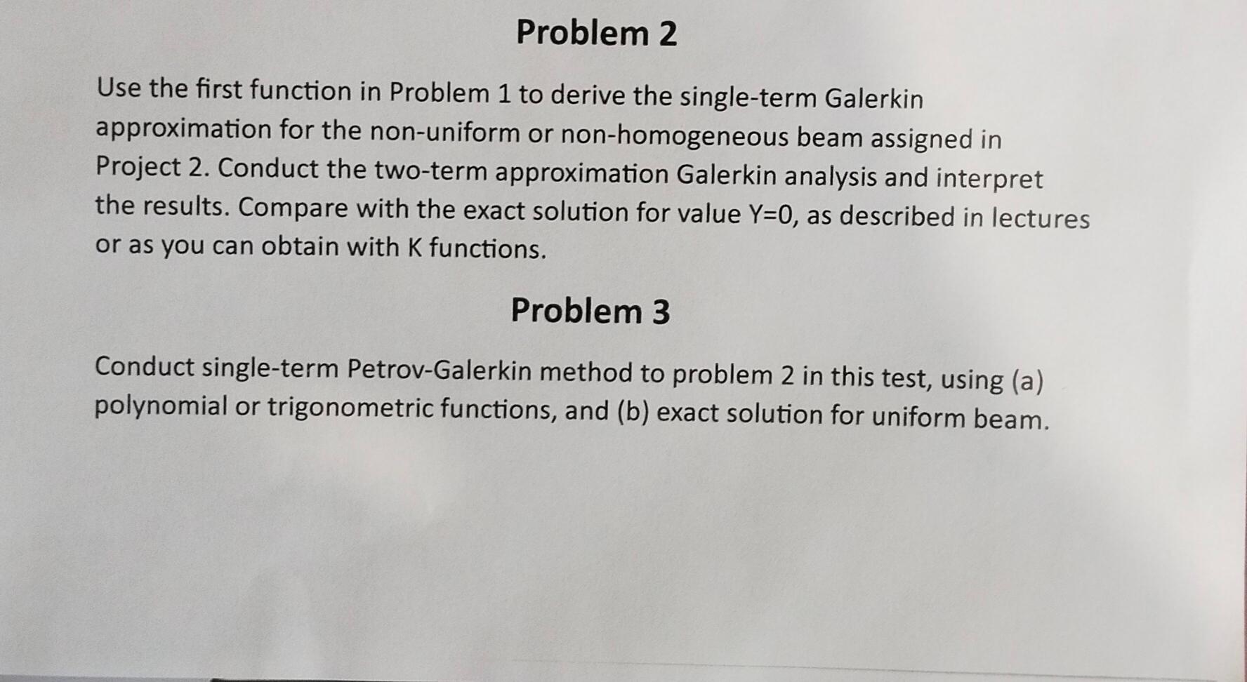 Solved Use the first function in Problem 1 to derive the | Chegg.com