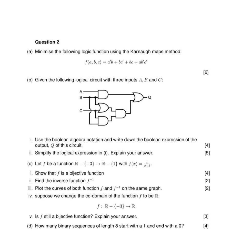 Solved Please Do All The Parts Of This Question All Parts 