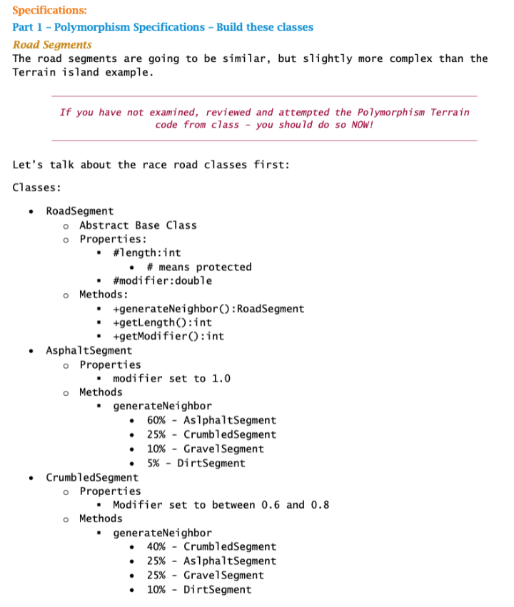 Programming Assignment: Instructions: You are | Chegg.com