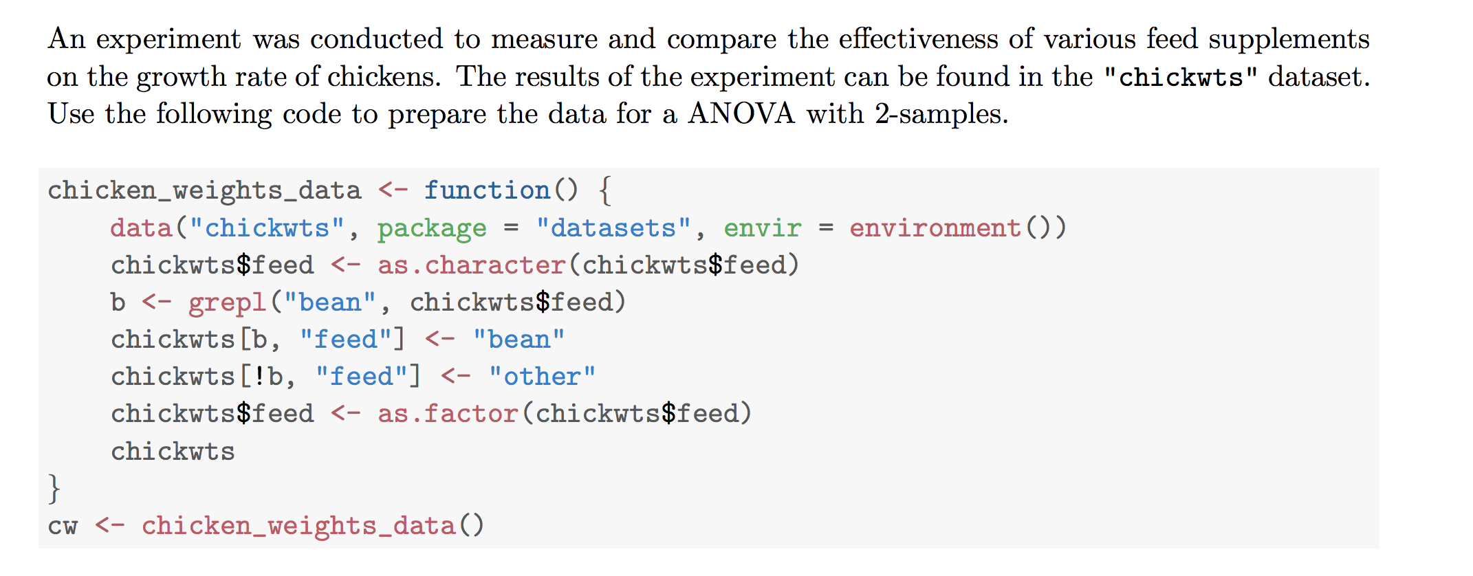 An experiment was conducted to measure and compare | Chegg.com