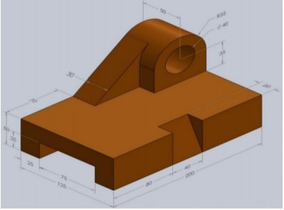 a) Create a CSG tree that represents the object shown | Chegg.com