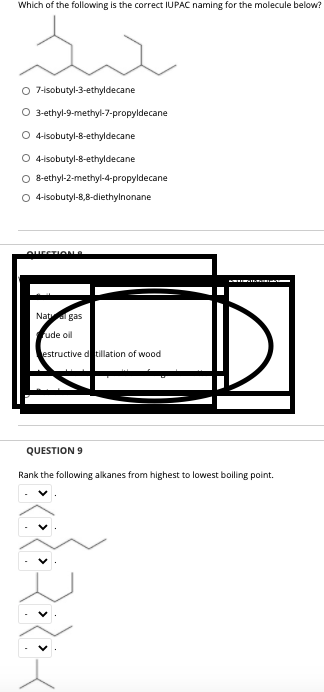 Solved Which of the following is the correct IUPAC naming | Chegg.com