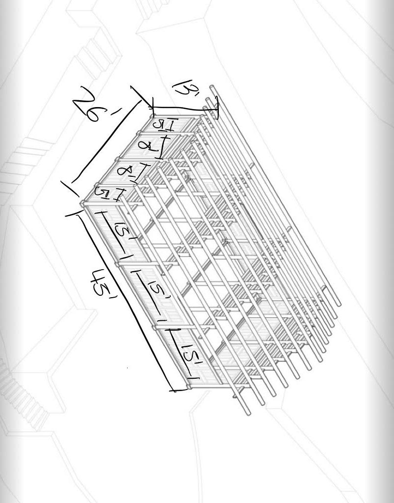 Draw the structural framing plan and section | Chegg.com