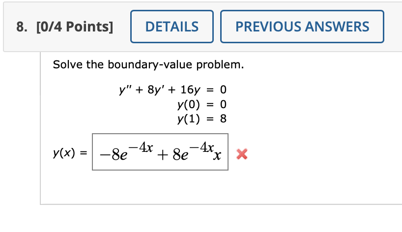 Solved Solve the boundary-value problem. | Chegg.com