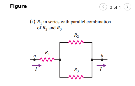 Solved Figure 2 of 4 (b) R1, R2, and Rz in parallel R1 R2 a | Chegg.com