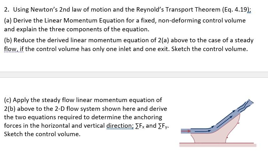 Equation 4 19 Reynolds Transport Theorem For A