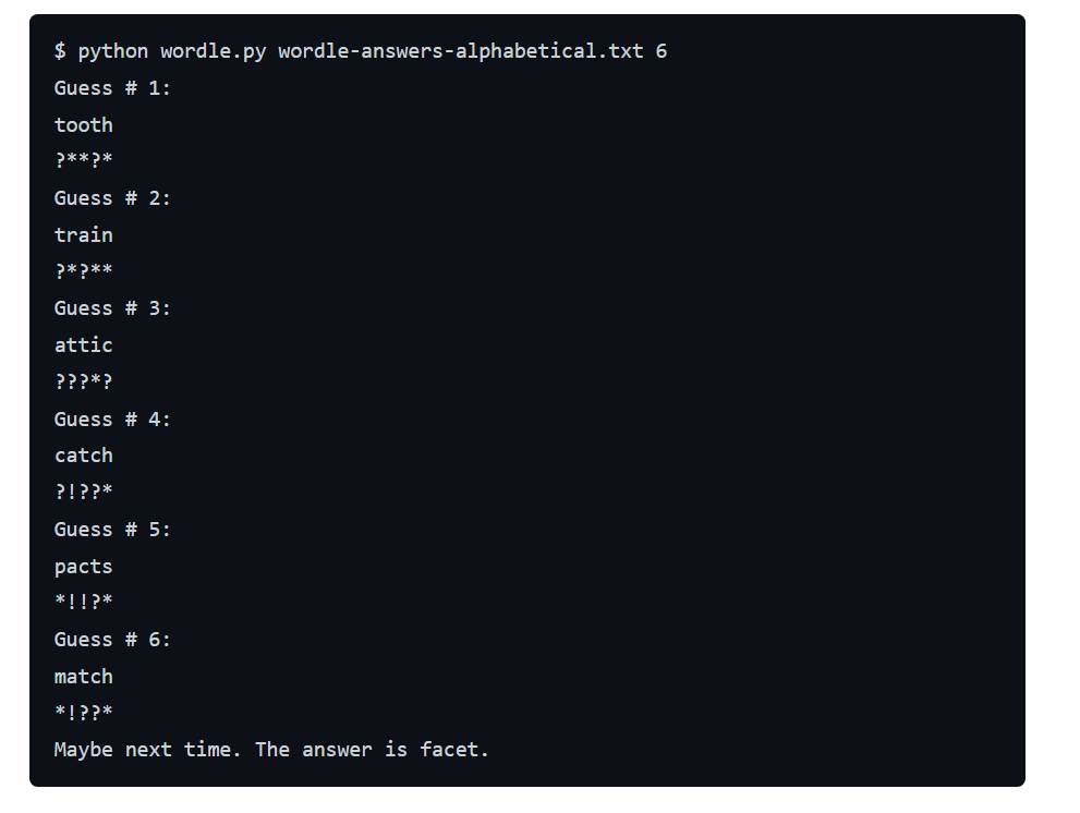 Solved Instructions The beloved word-guessing game WORDLE | Chegg.com