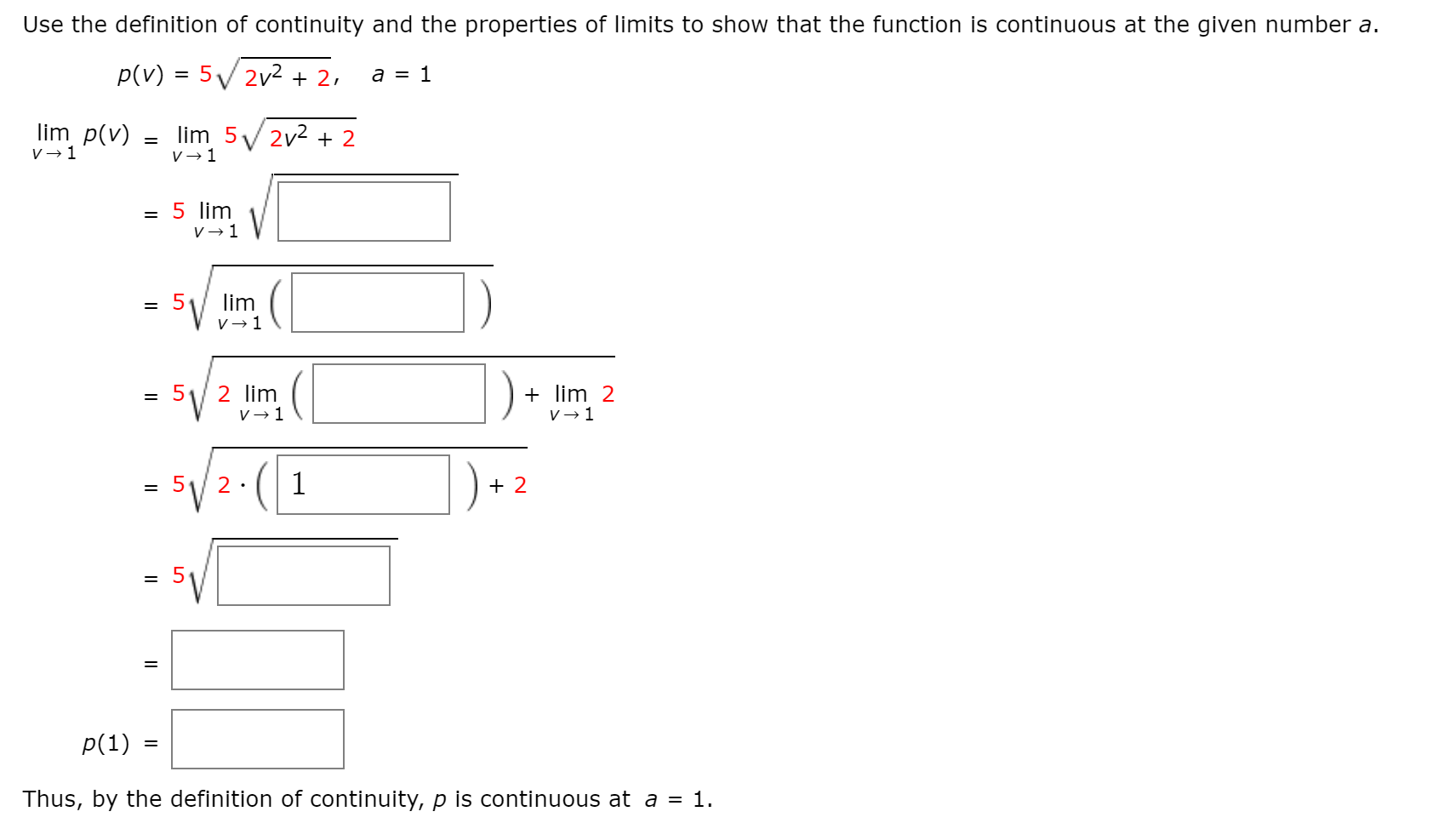 Solved Use The Definition Of Continuity And The Properties