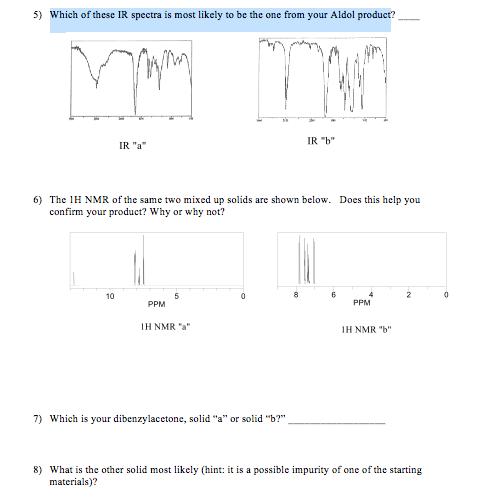 Solved 5) Which of these IR spectra is most likely to be the | Chegg.com