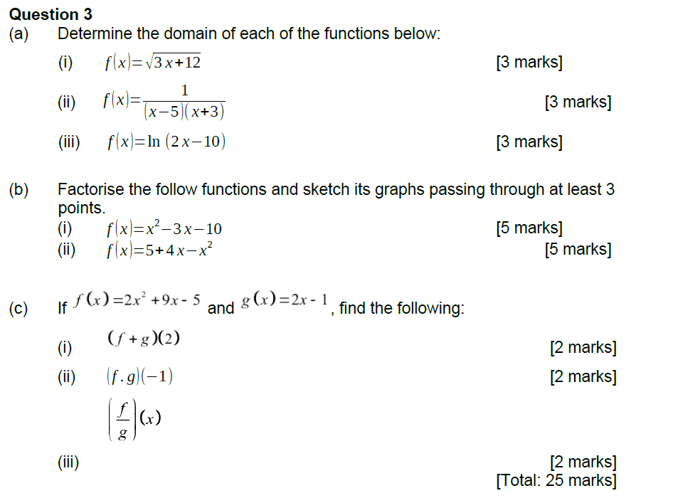 Solved Question 1 (a) Simplify the following expressions: | Chegg.com