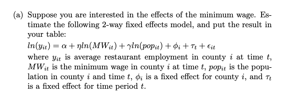 Suppose you are interested in the effects of the | Chegg.com