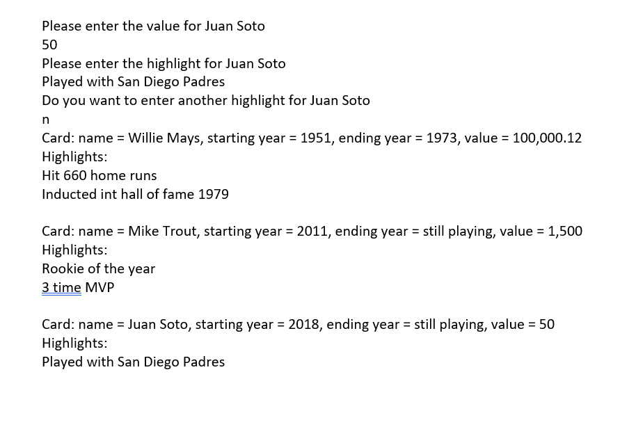 Solved Please create a Java program that collects | Chegg.com
