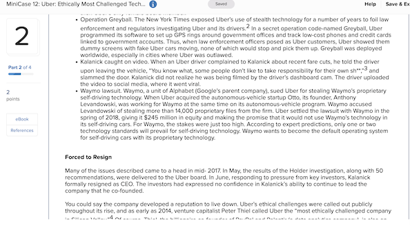 Solved Uber’s numerous legal and ethical issues demonstrated | Chegg.com