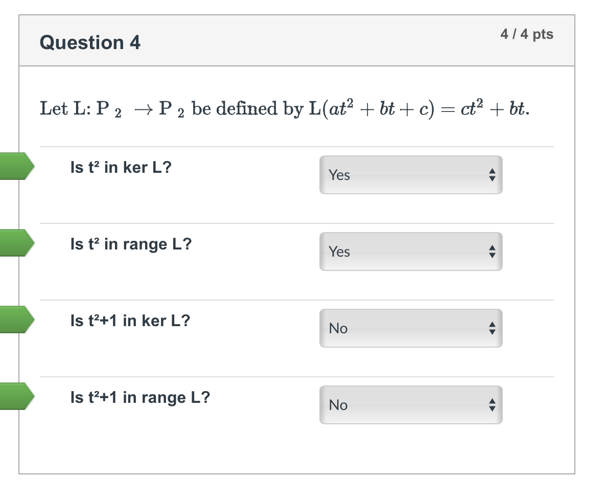 Solved Linear Algebra) Correct answered are already there | Chegg.com