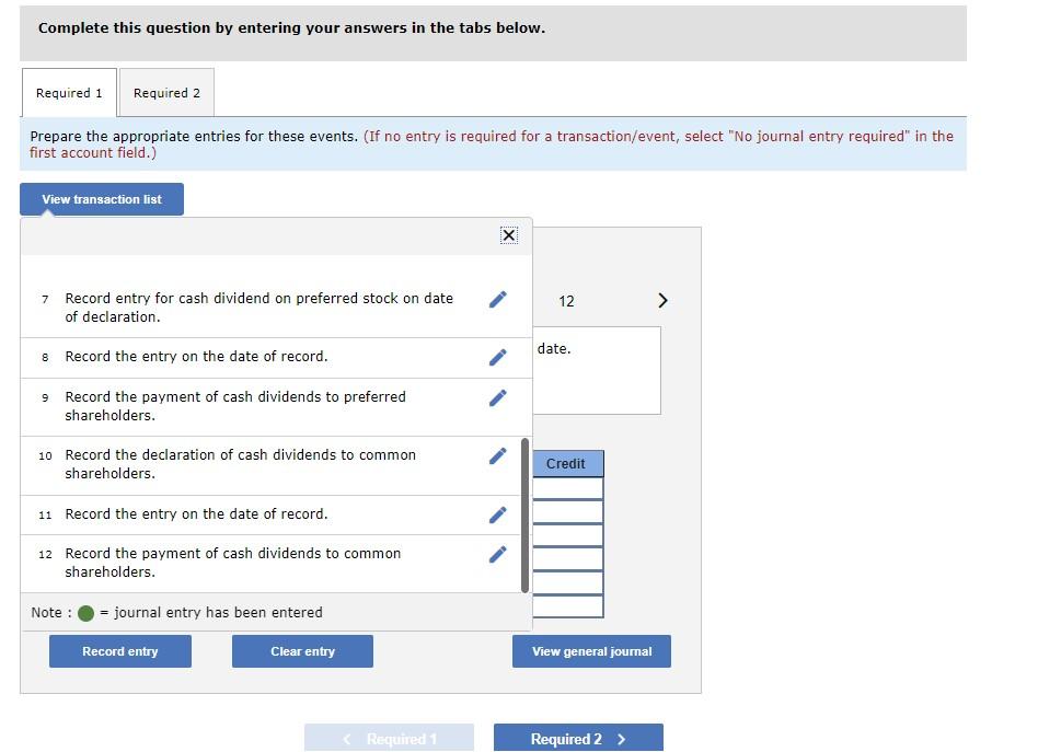 Solved Exercise 18-23 (Algo) Transactions affecting retained | Chegg.com