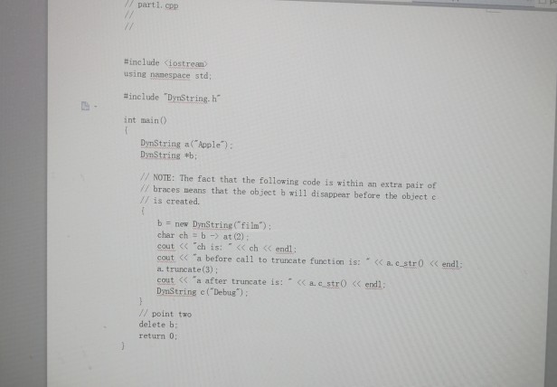 This is an exercise about C++ programing?partial | Chegg.com