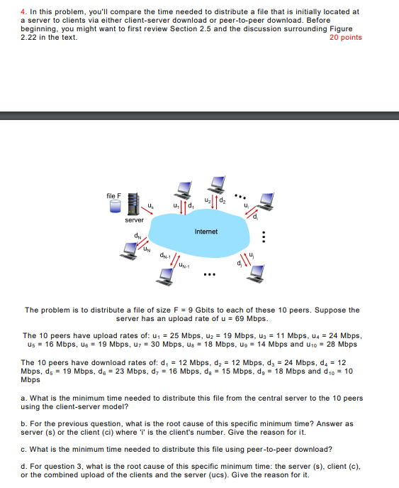 Solved 4. In this problem, you'll compare the time needed to | Chegg.com