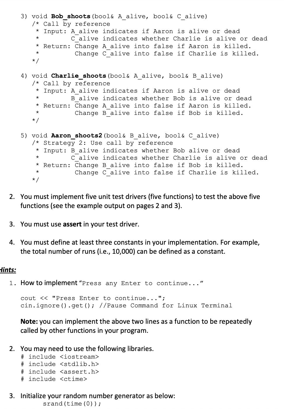 Solved Goals: - To learn "while" and "do-while" statements - | Chegg.com