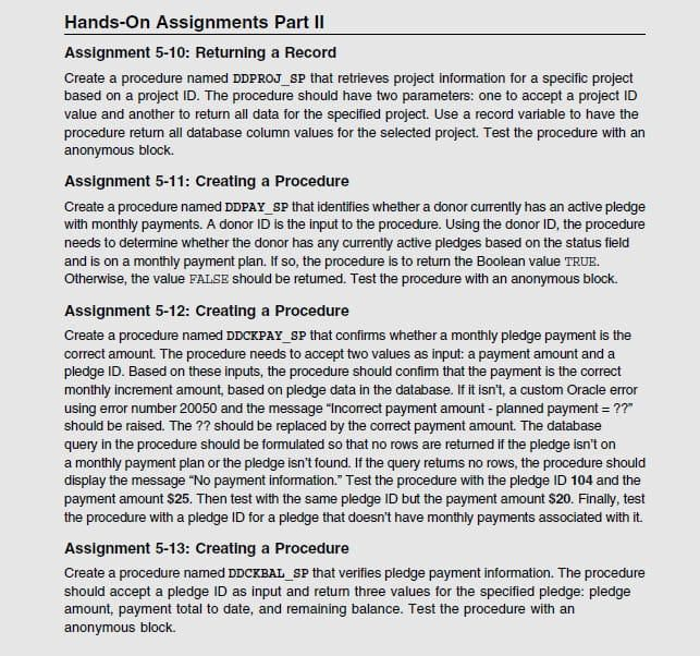 Solved Hands-On Assignments Part II Assignment 5-10: | Chegg.com
