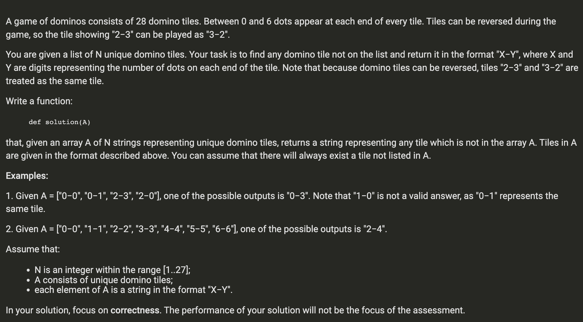 Solved A game of dominos consists of 28 domino tiles. | Chegg.com