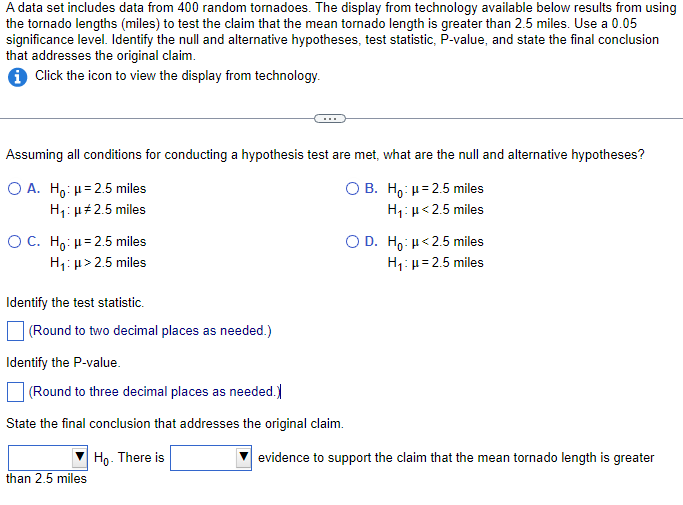 Solved A data set includes data from 400 random tornadoes. | Chegg.com