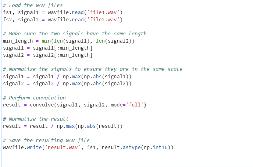 Solved I Have Two Wav Files I Need To Find A Way To