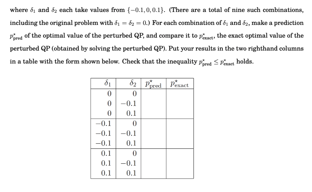 Solved 5. Numerical perturbation analysis example. Consider | Chegg.com
