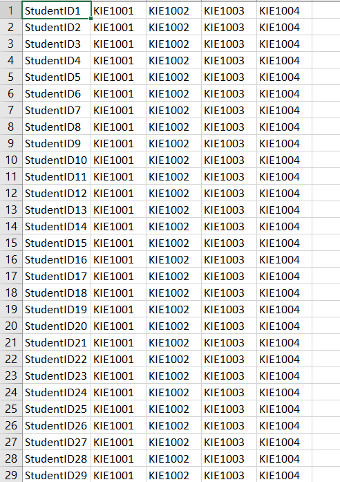 Solved Assigning a large number of students to classes | Chegg.com