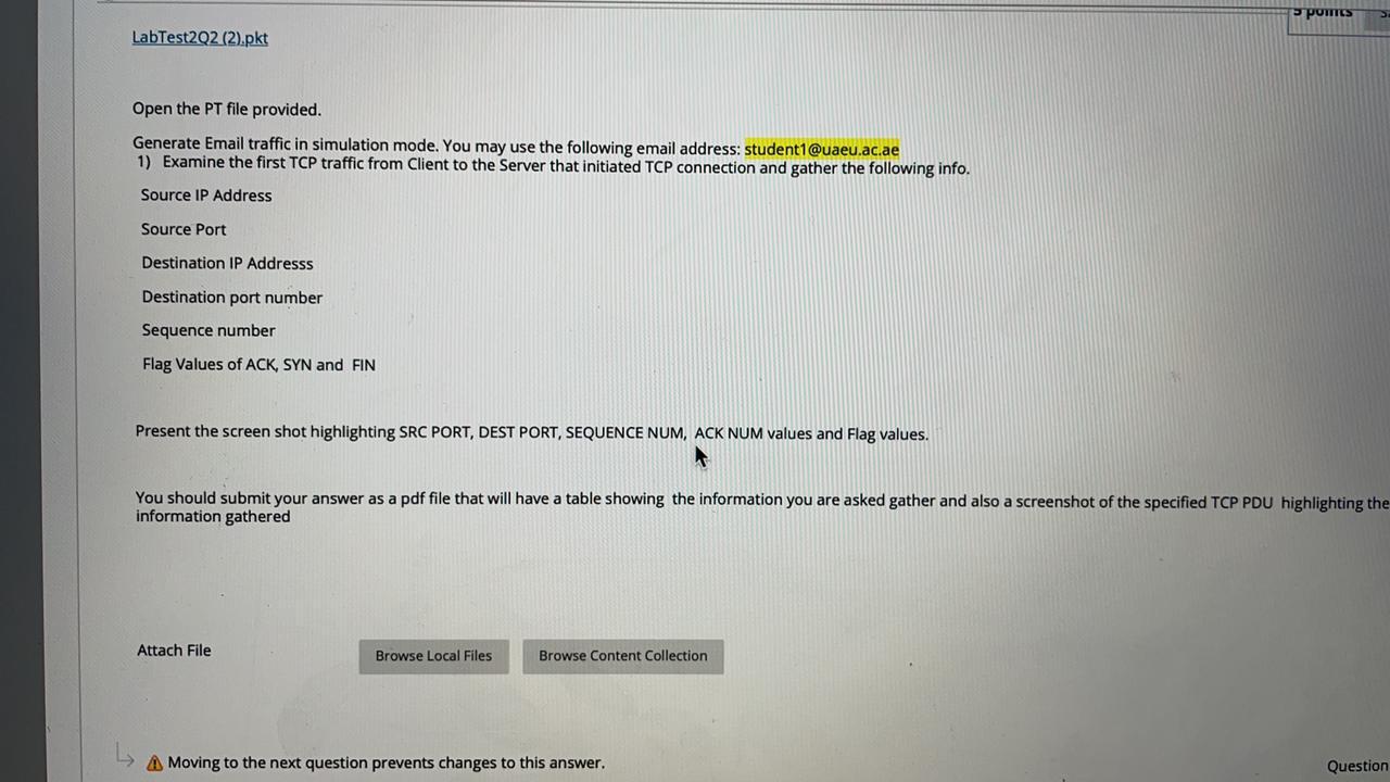 Solved PouTLS LabTest202 (2).pkt Open the PT file provided. | Chegg.com