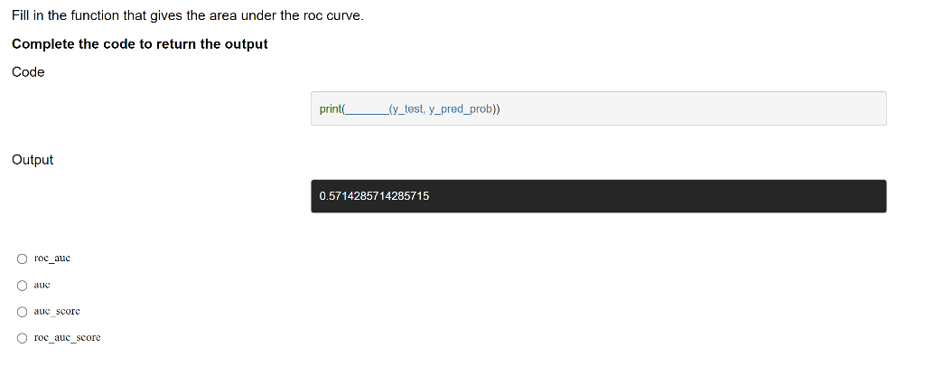 Solved Choose the correct import statement to use cross | Chegg.com
