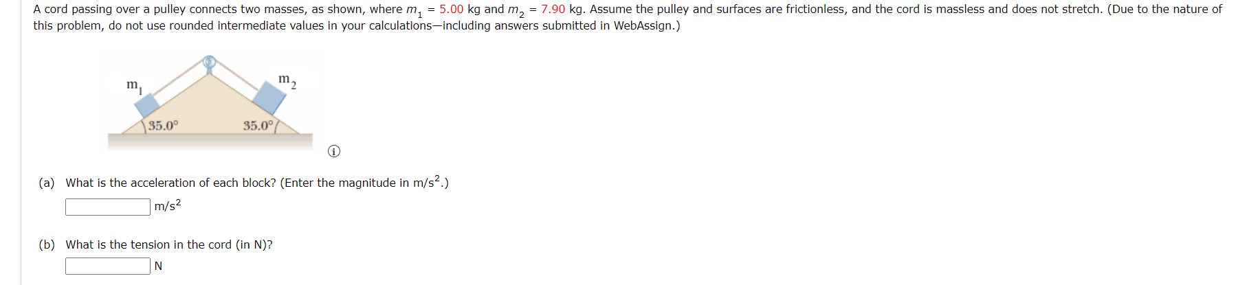 Solved this problem, do not use rounded intermediate values | Chegg.com