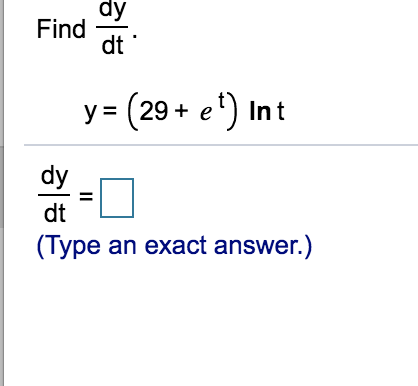 Solved Find the indicated derivative and simplify. 6x-1 y' | Chegg.com