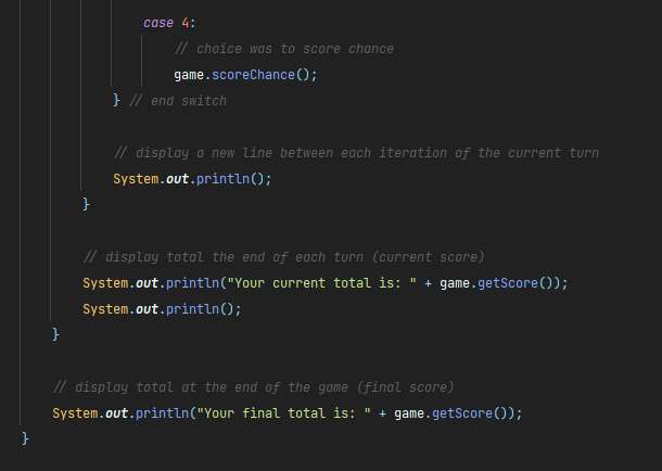 Solved In this project you will be creating your own Yahtzee | Chegg.com
