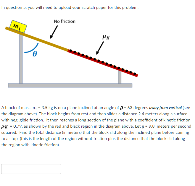 Solved In question 5, you will need to upload your scratch | Chegg.com