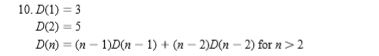 Solved For Exercises 1–12, write the first five values in | Chegg.com