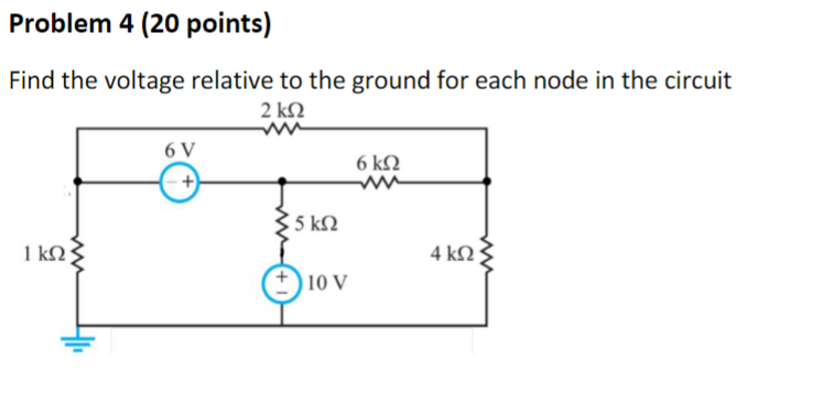 Solved Show me the steps to solve Problem 4 (20 ﻿points)Find | Chegg.com