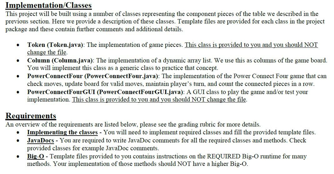 Solved Overview There Are Three Major Components To This 