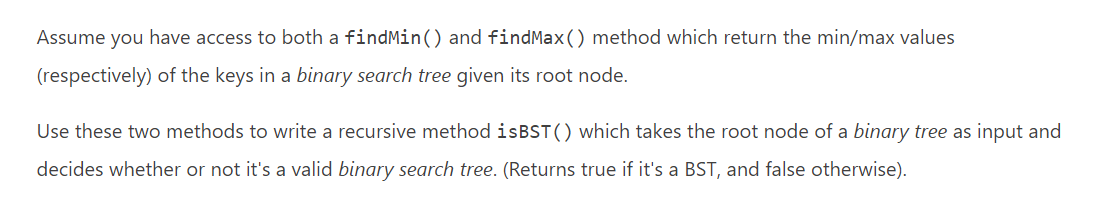 Solved Assume you have access to both a findMin( ) and | Chegg.com