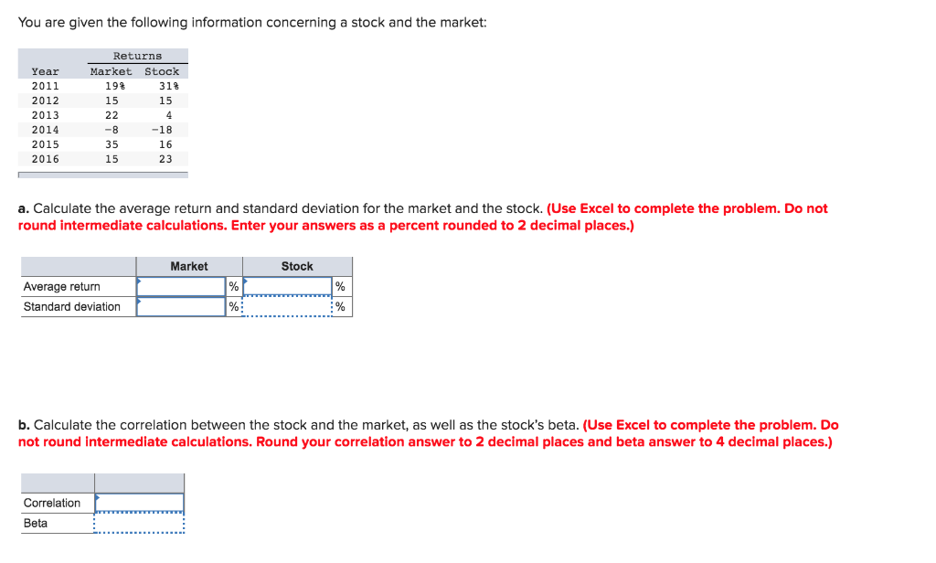 Solved You are given the following information concerning a | Chegg.com