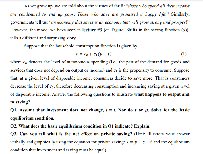 Solved As we grow up, we are told about the virtues of | Chegg.com