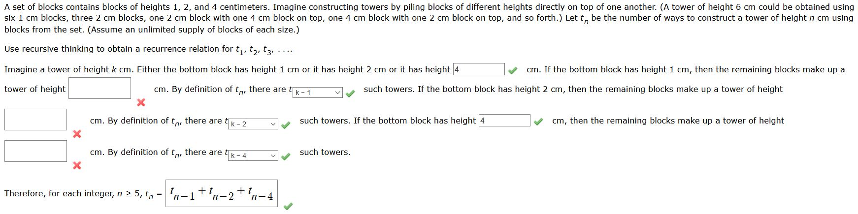 Solved Find the first four terms of the following | Chegg.com