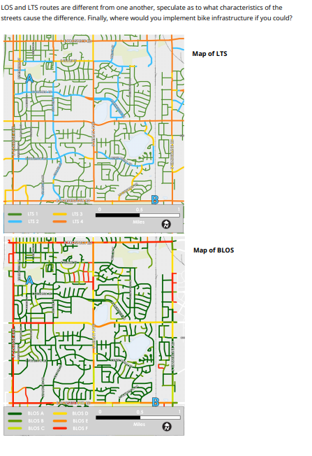 Solved A.4 - The maps below represent a portion of the | Chegg.com
