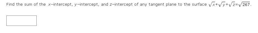 Solved Find the sum of the x-intercept, y-intercept, and | Chegg.com