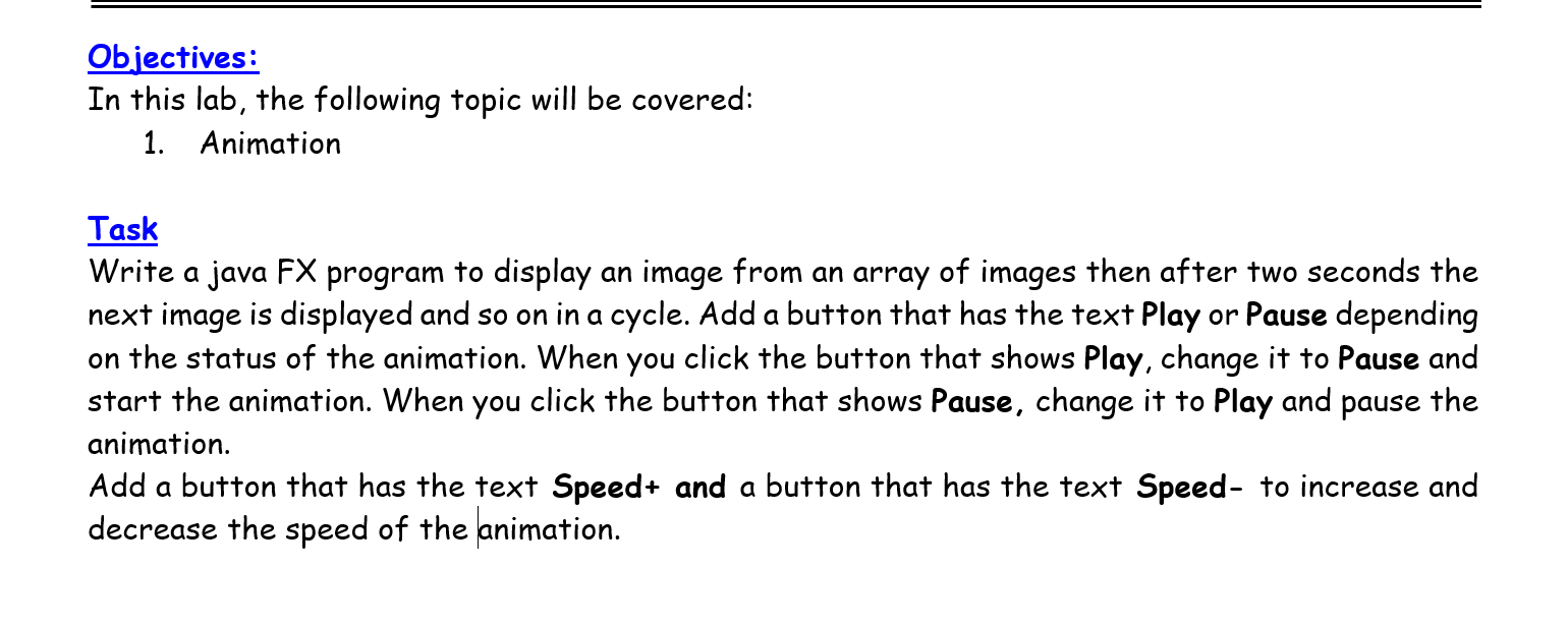 Solved In This Lab The Following Topic Will Be Covered 1 
