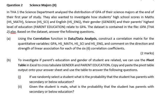 Solved Covariance and Correlation The table below shows a | Chegg.com